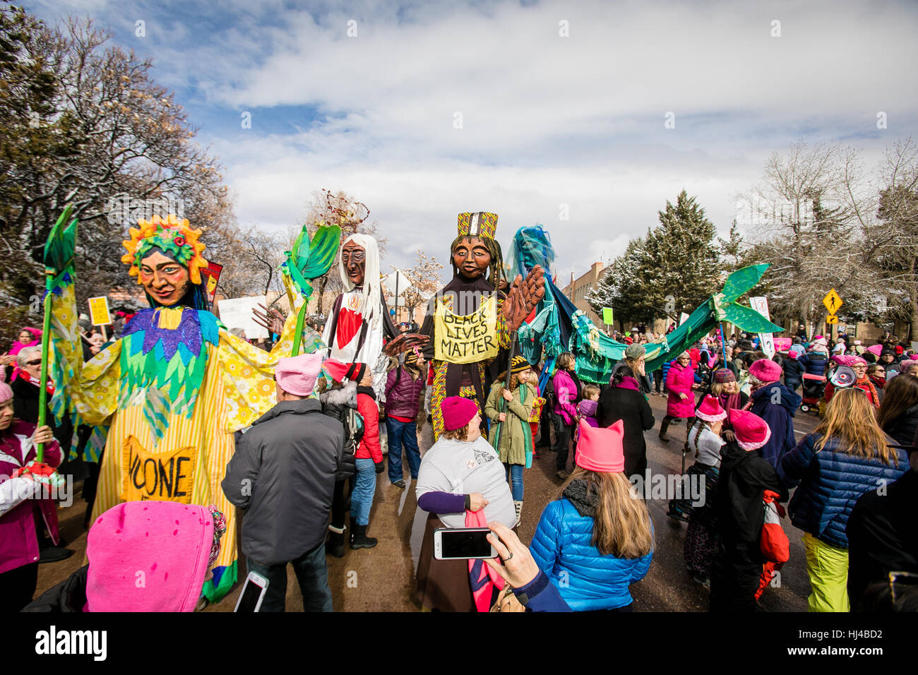 Women's March on Washington - Santa Fe, Women's rights, protest ...