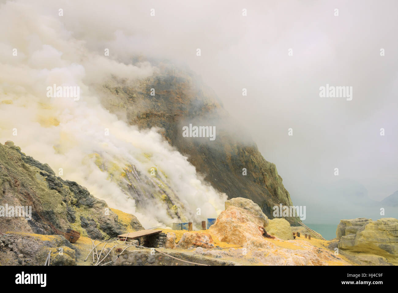 indonesia, gas, geology, mine, acid, mining, smoke, smoking, smokes ...