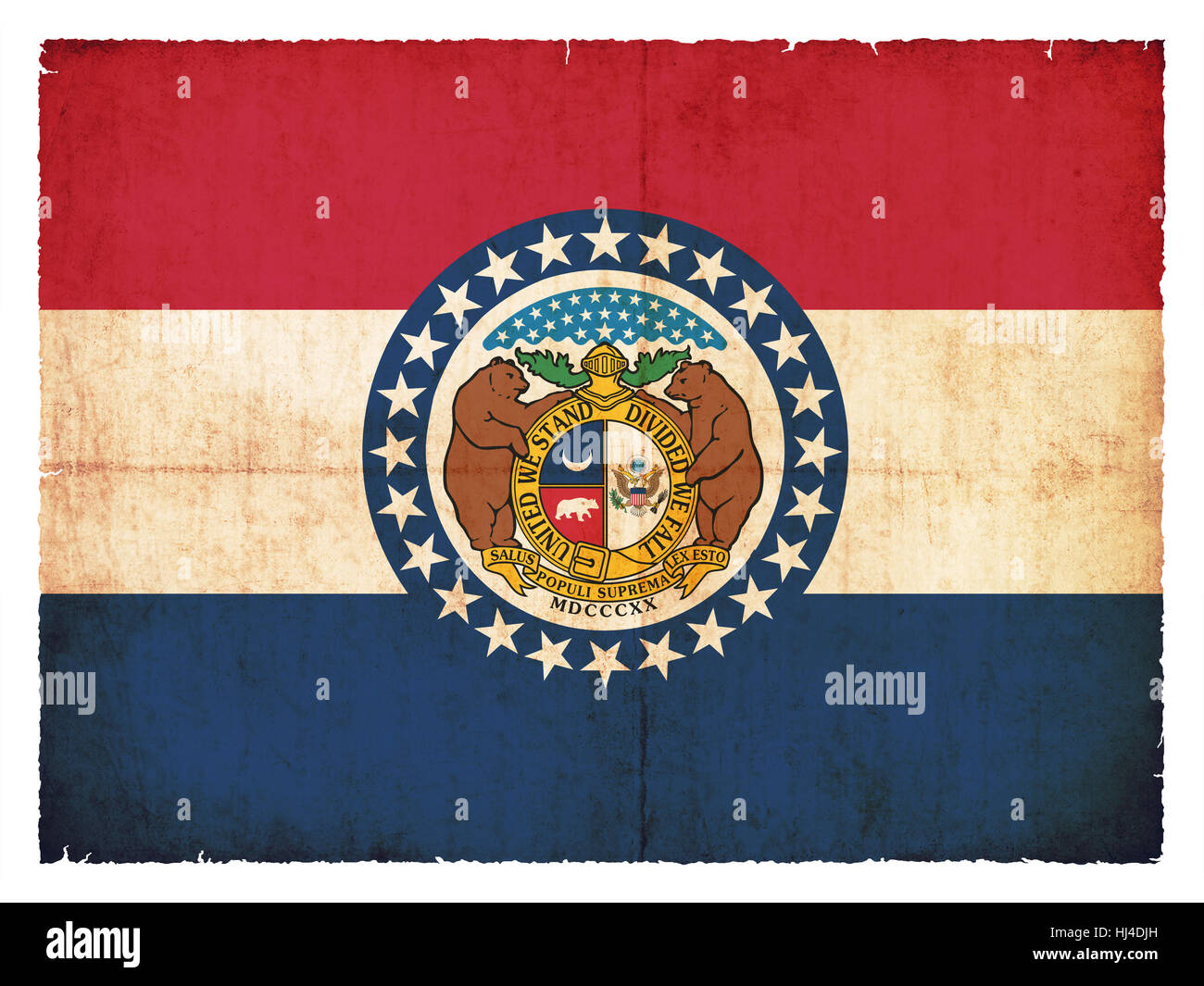 Missouri flag Cut Out Stock Images & Pictures - Alamy