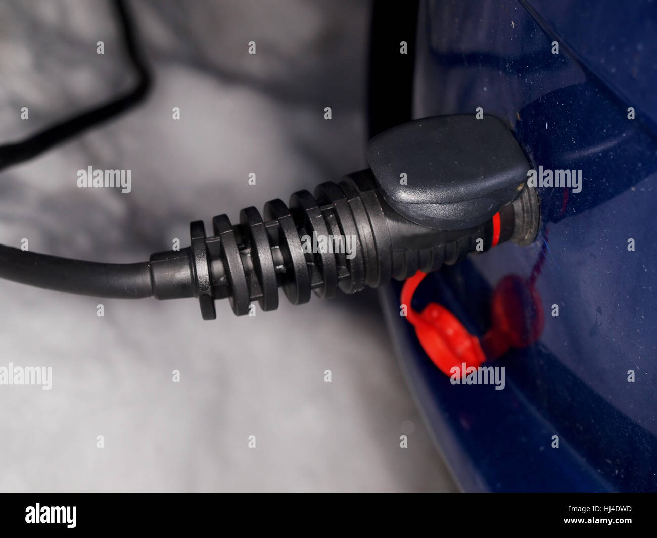 Closeup of car engine heating system, isolated towards snow Stock Photo ...