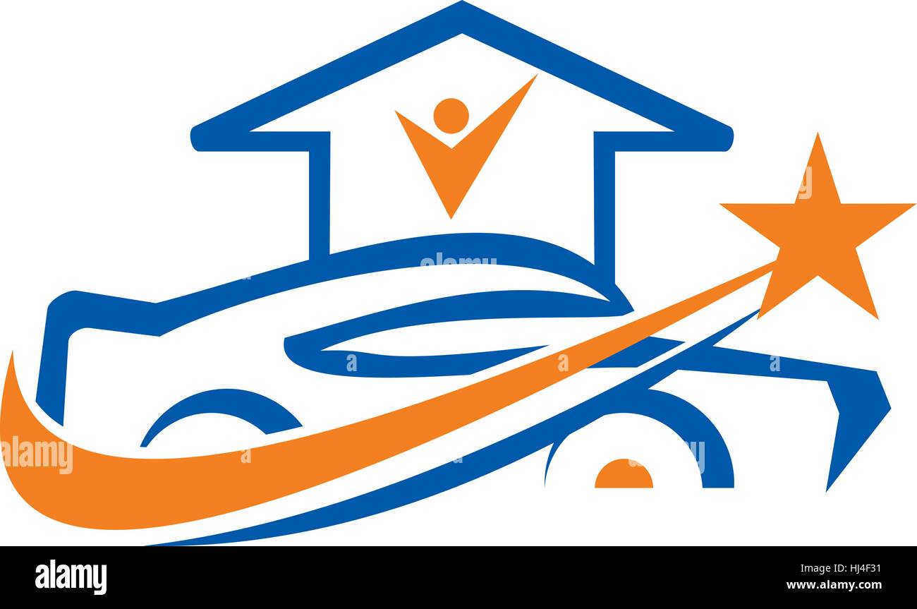 Home Car Solution Stock Vector Image & Art - Alamy