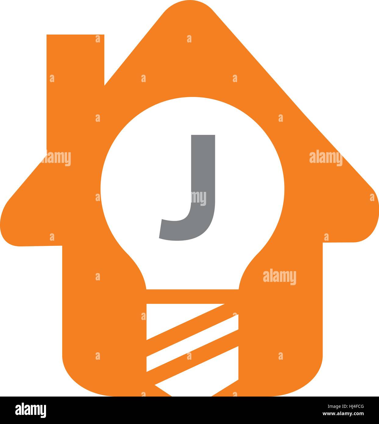 J home logo hi-res stock photography and images - Alamy