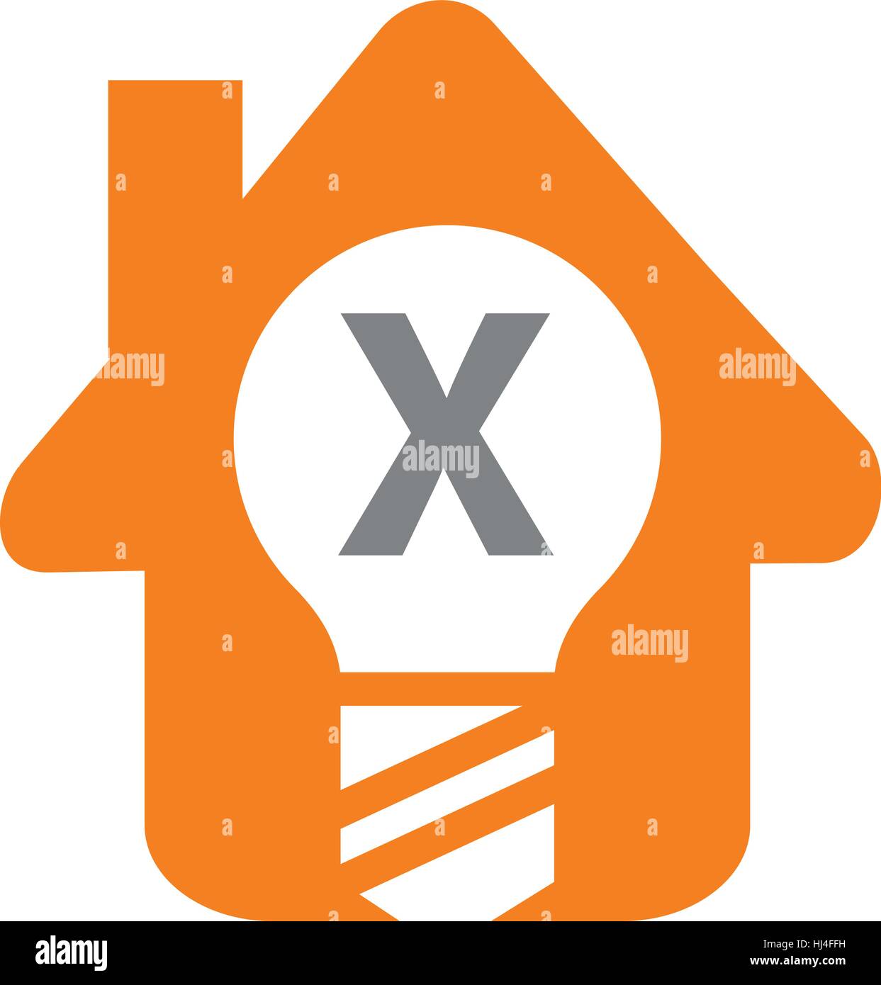 X home letter Stock Vector Images - Alamy