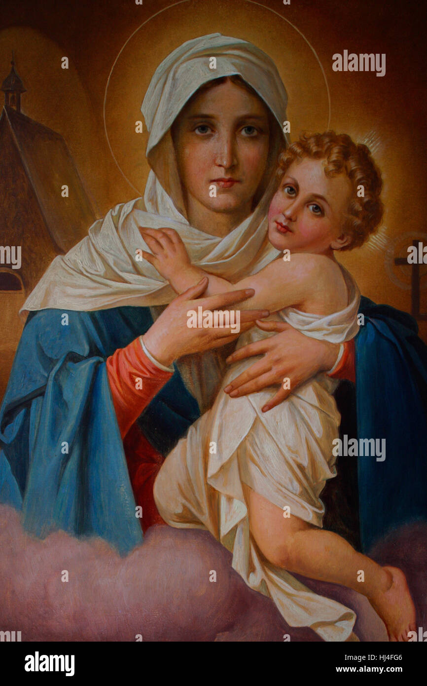 Jesus Christ With Mother Mary Pictures