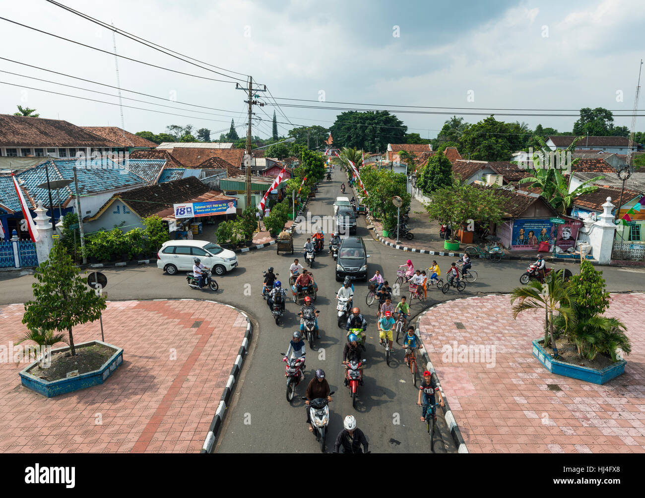 Street Scene Indonesia Stock Photos & Street Scene Indonesia Stock ...