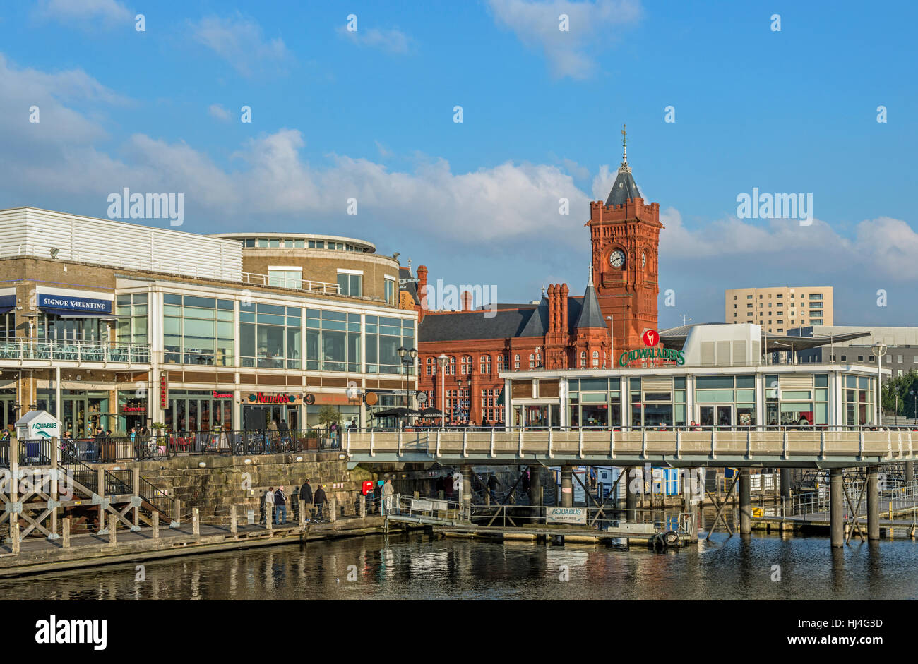 Cardiff bay showing mermaid hi-res stock photography and images - Alamy
