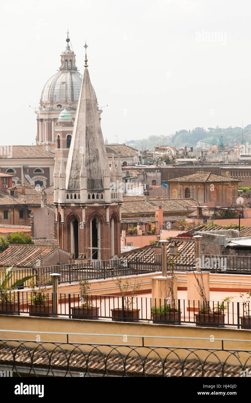 view of Rome from above Stock Photo - Alamy