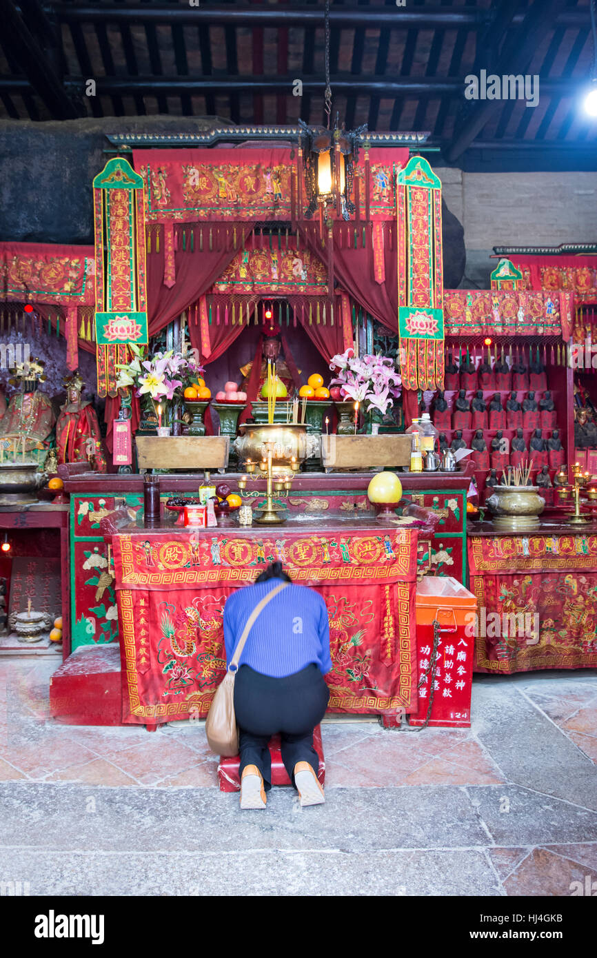 Man Mo Temple Stock Photo - Alamy