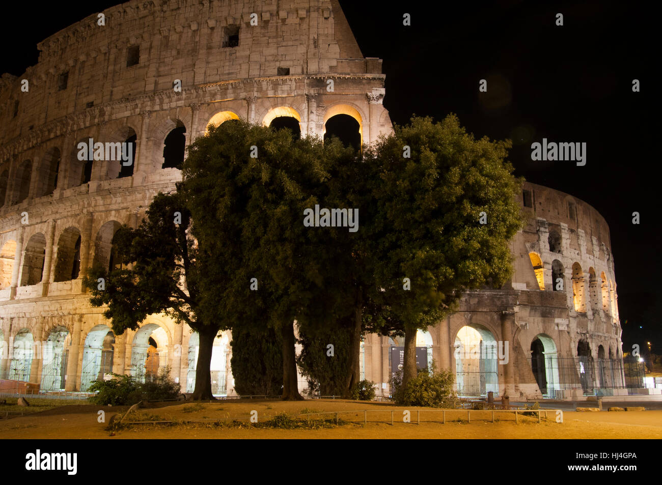 coliseum at night Stock Photo - Alamy