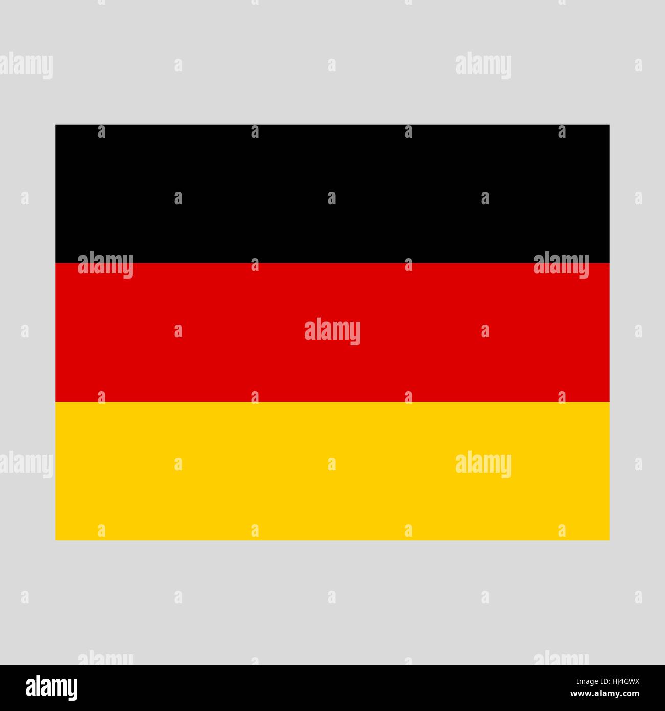 Official national flag of Germany background closeup Stock Vector Image ...