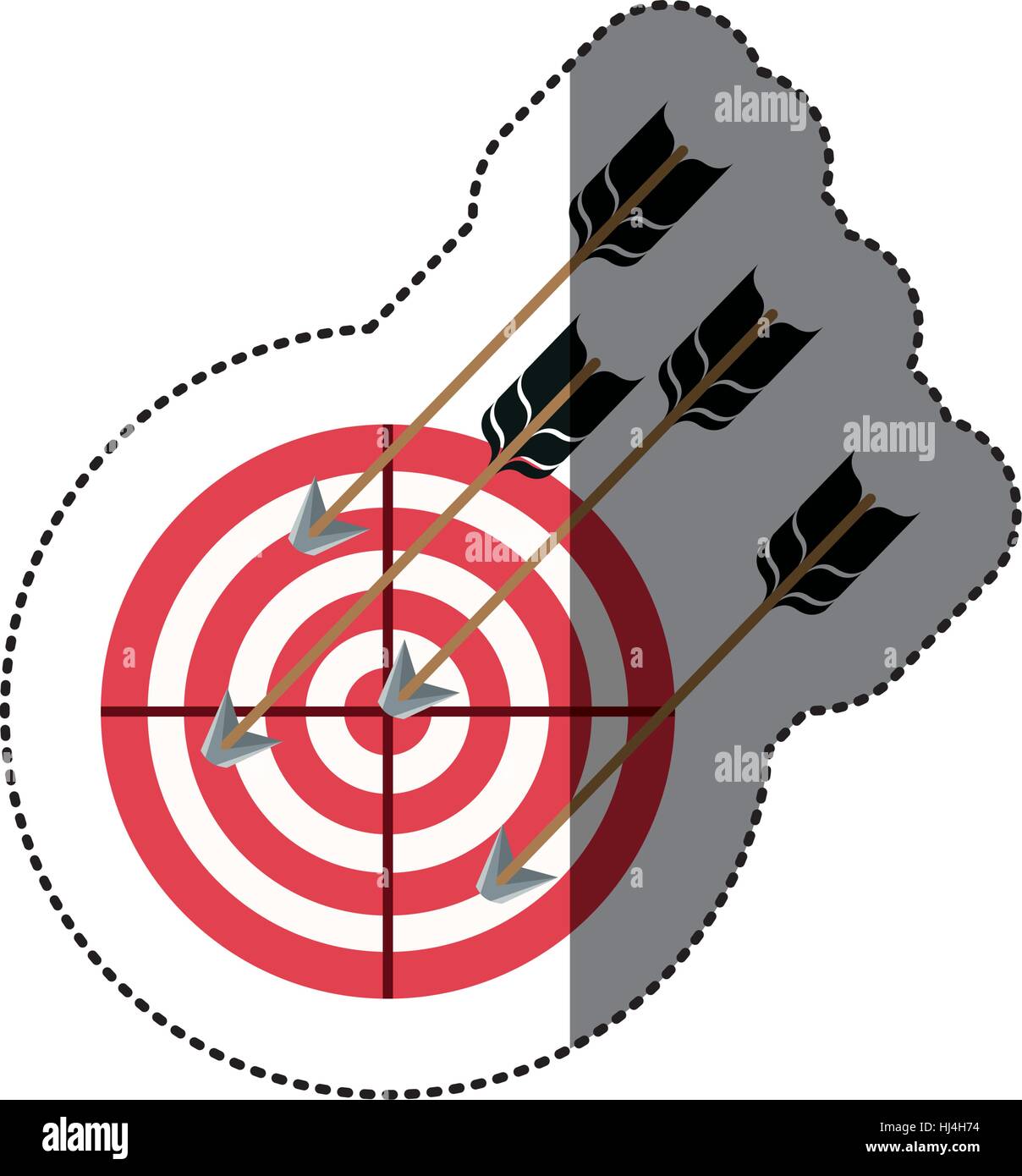 Target icon. Solution success strategy and idea theme. Isolated design ...