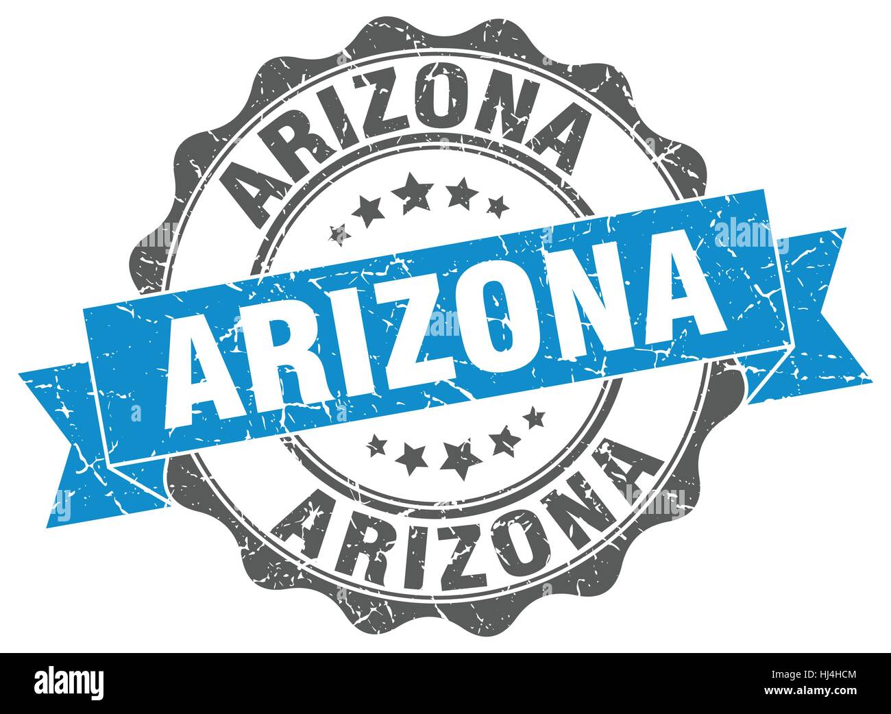Arizona round ribbon seal Stock Vector Image & Art - Alamy