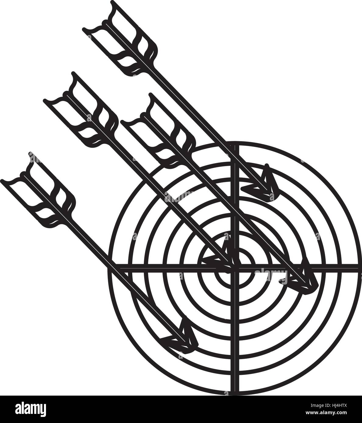 Target icon. Solution success strategy and idea theme. Isolated design ...