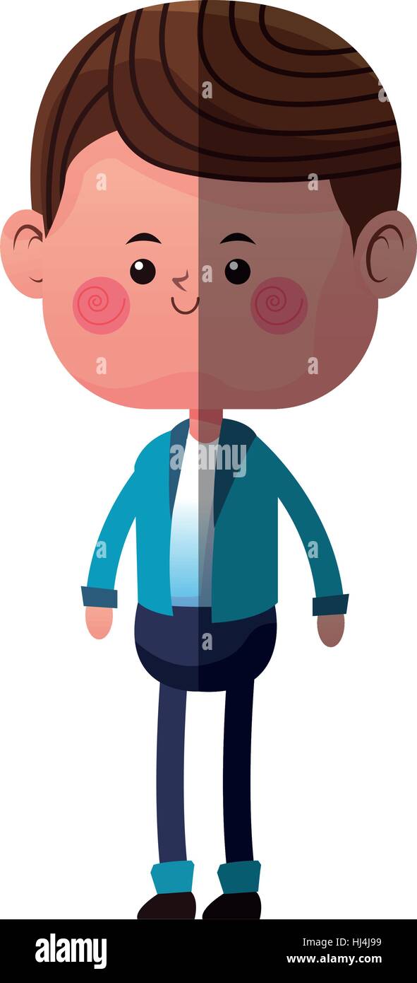 kawaii man icon Stock Vector Image & Art - Alamy
