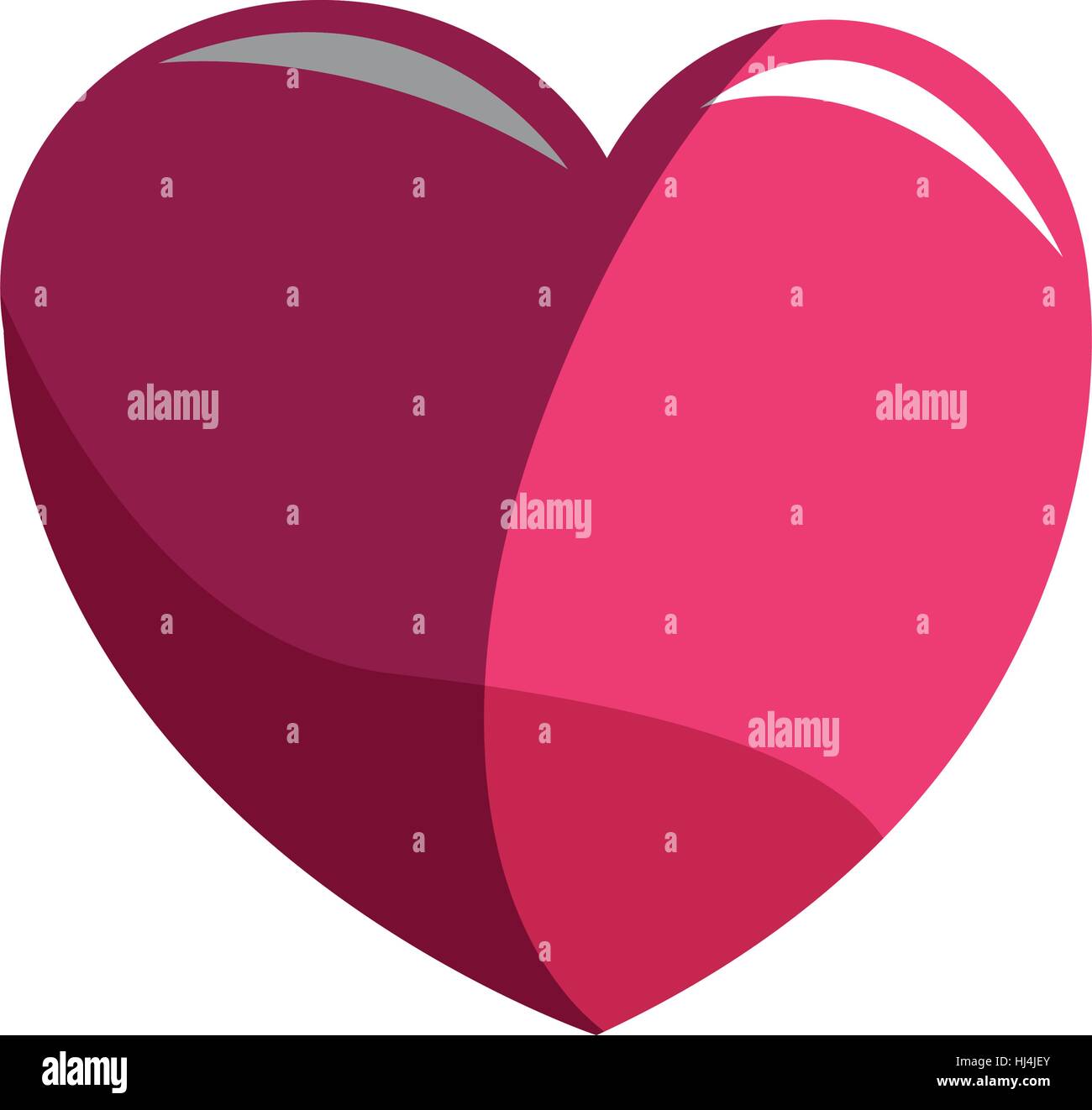 pink heart icon Stock Vector Image & Art - Alamy