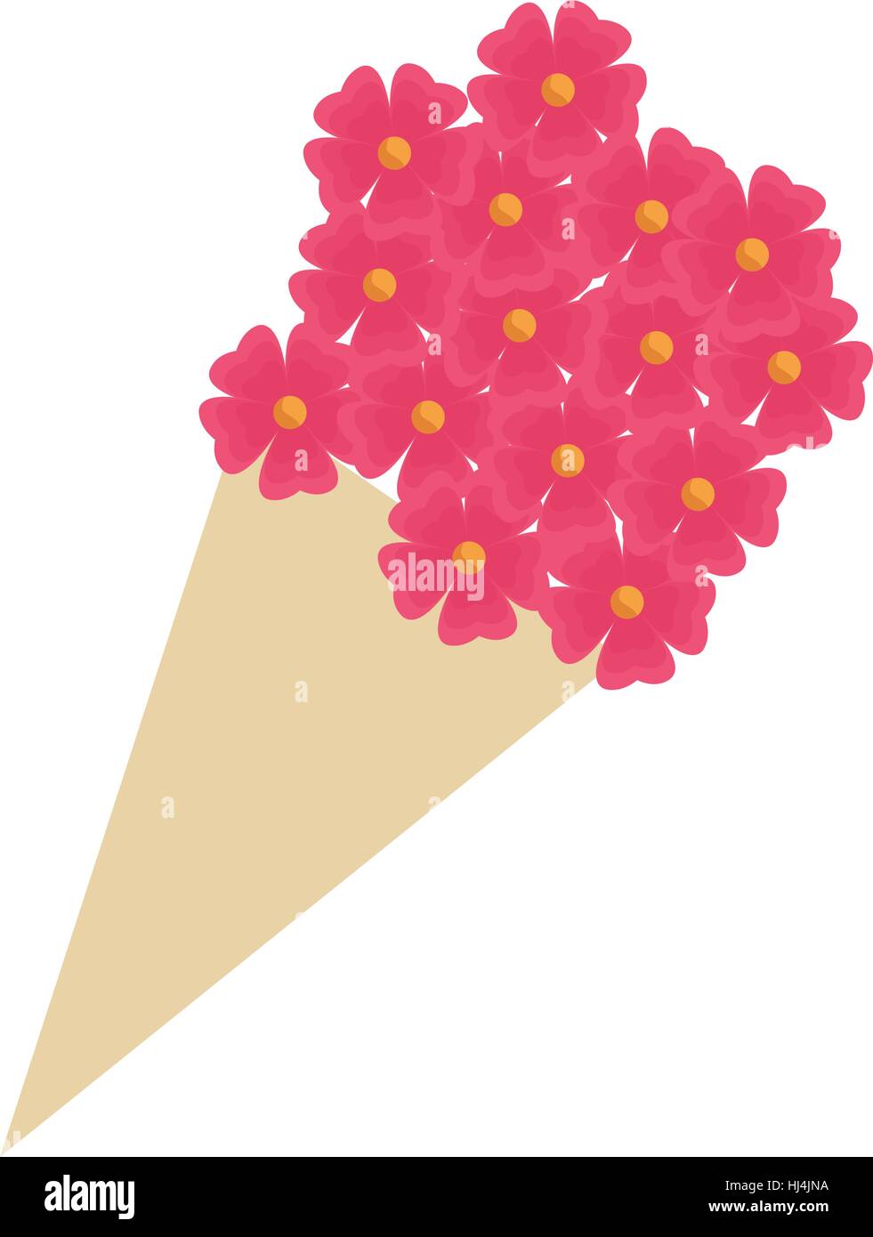 flowers bouquet icon Stock Vector Image & Art - Alamy