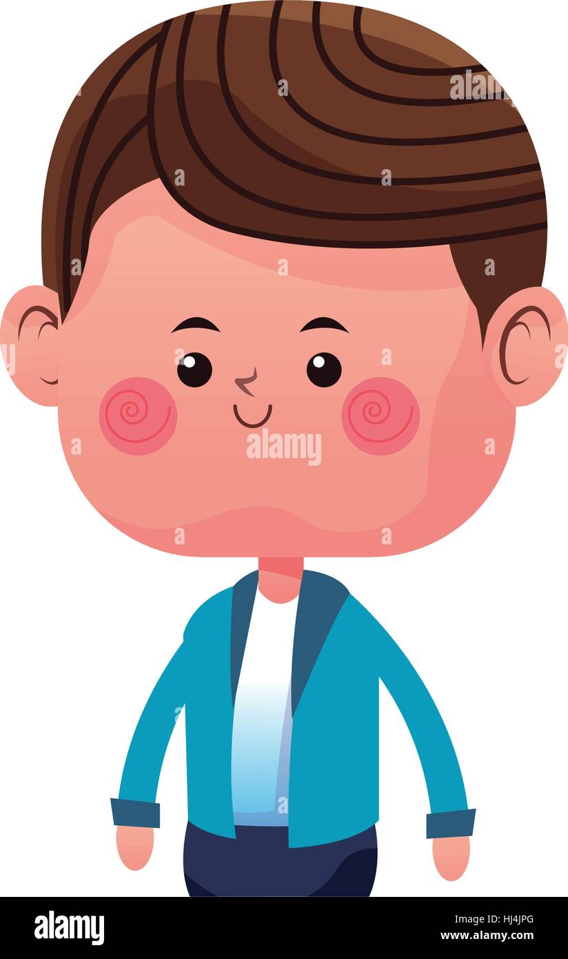 kawaii man icon Stock Vector Image & Art - Alamy