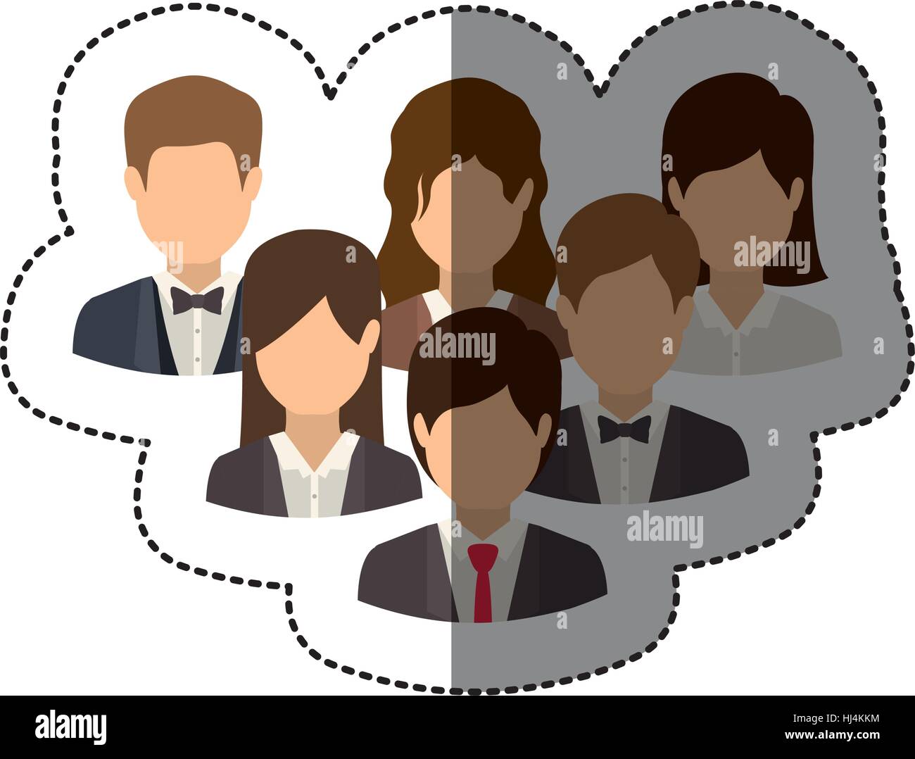 Workforce planning vector vectors hi-res stock photography and images ...
