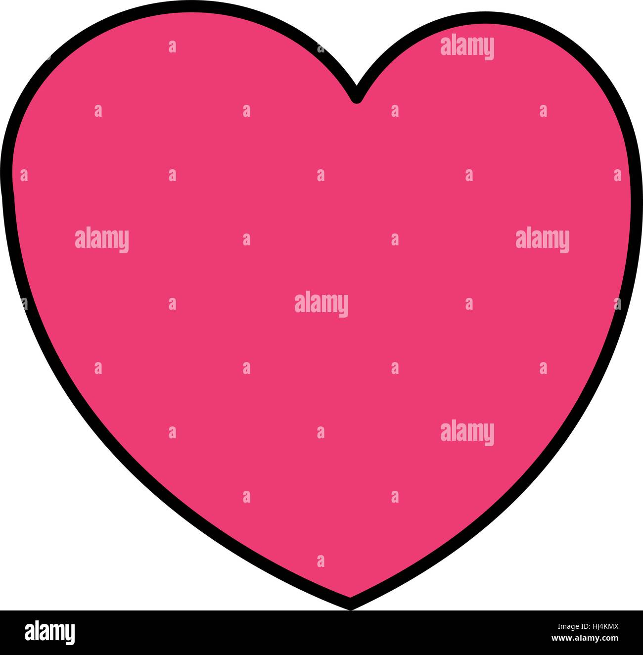 pink heart icon Stock Vector Image & Art - Alamy