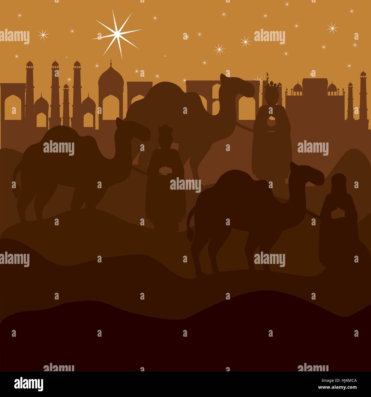 three wise men icon vector illustration graphic design Stock Vector ...