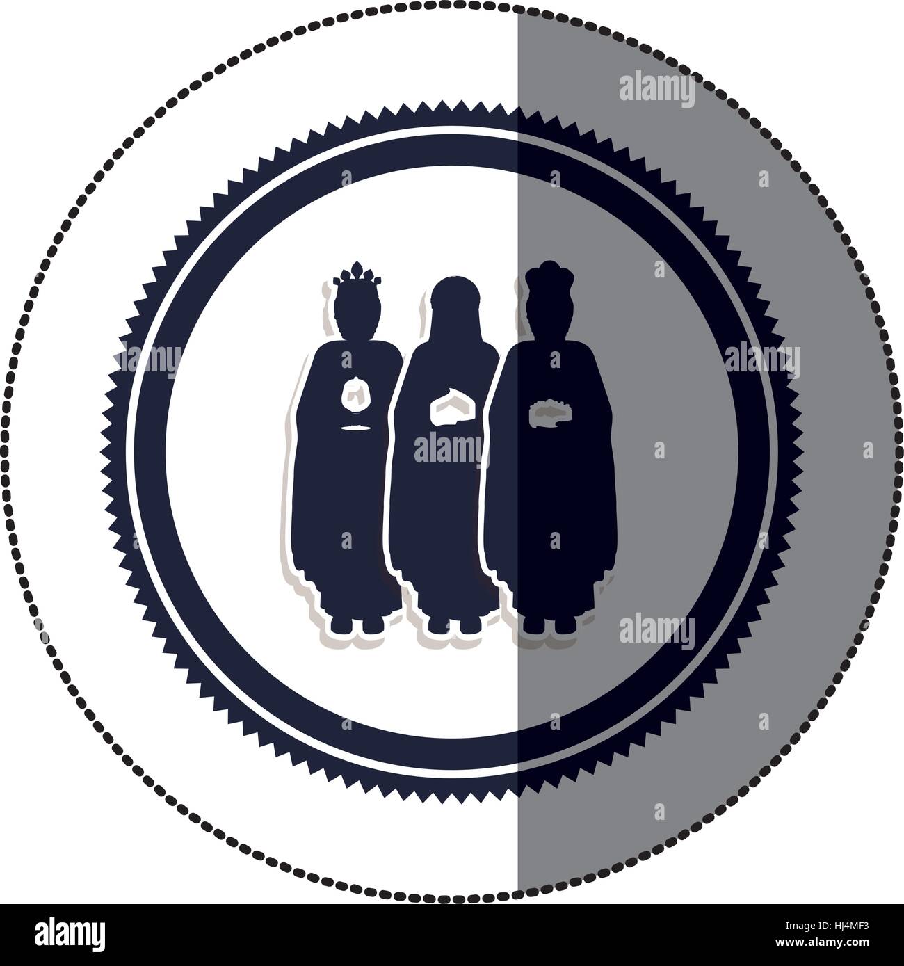 three wise men icon vector illustration graphic design Stock Vector ...