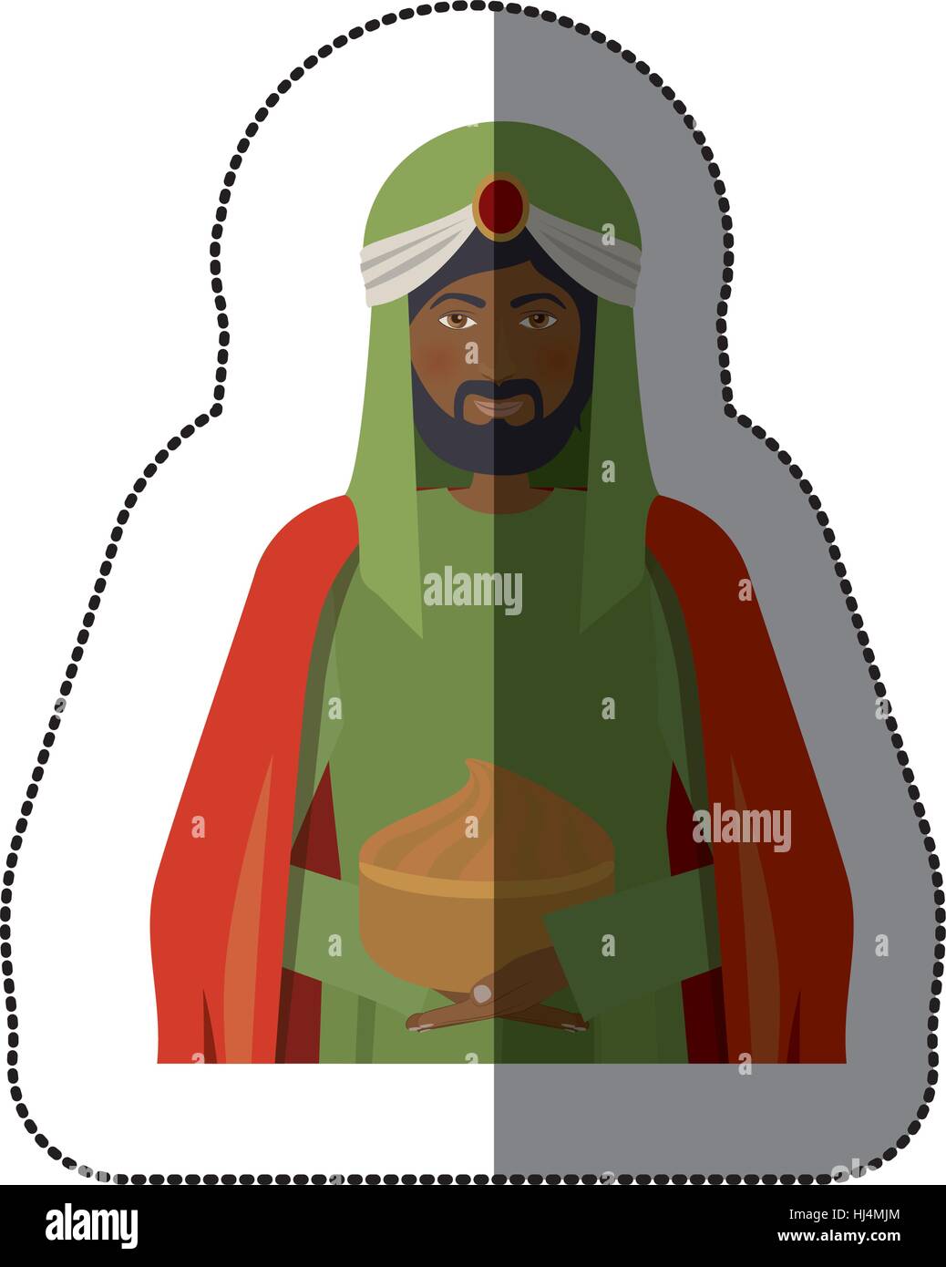 three wise men icon vector illustration graphic design Stock Vector ...
