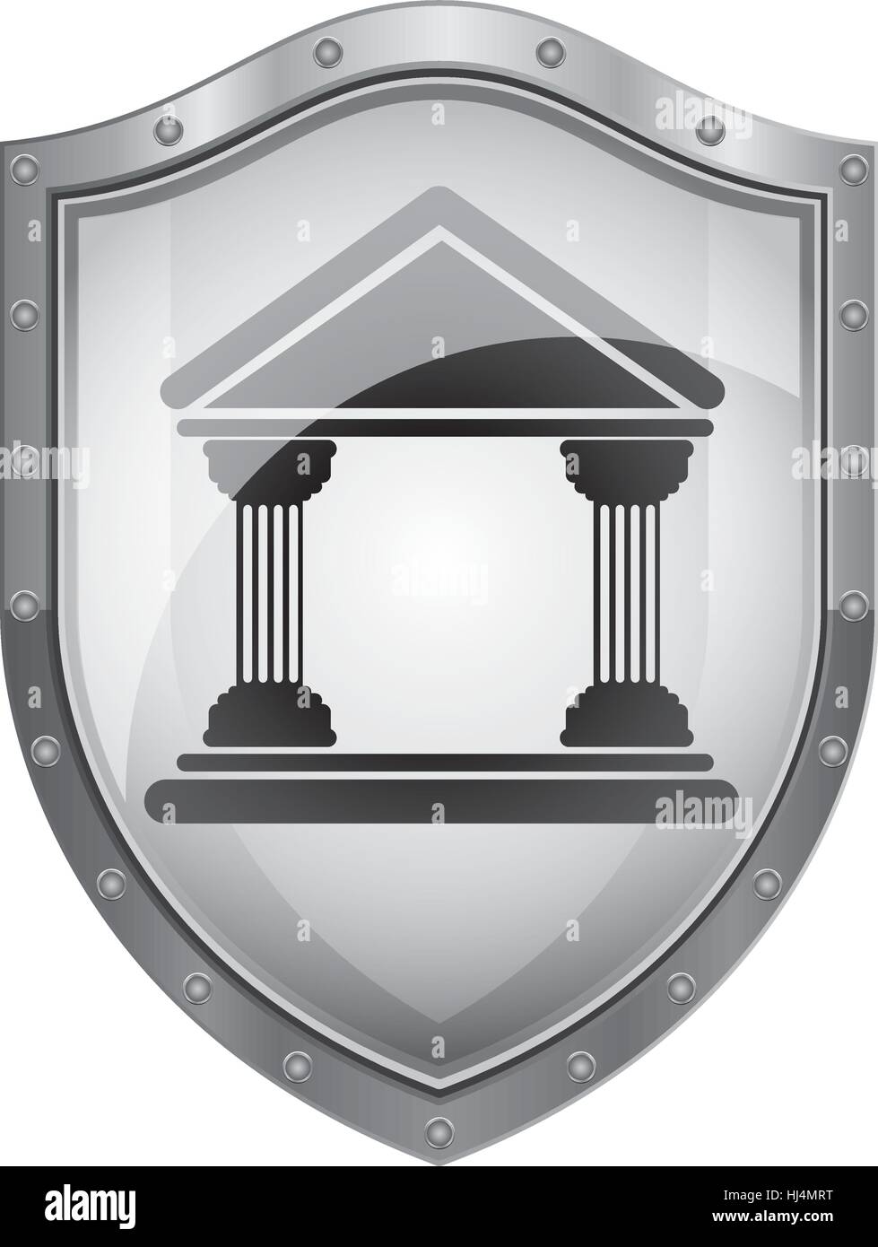 Court building symbol icon vector illustration graphic design Stock ...