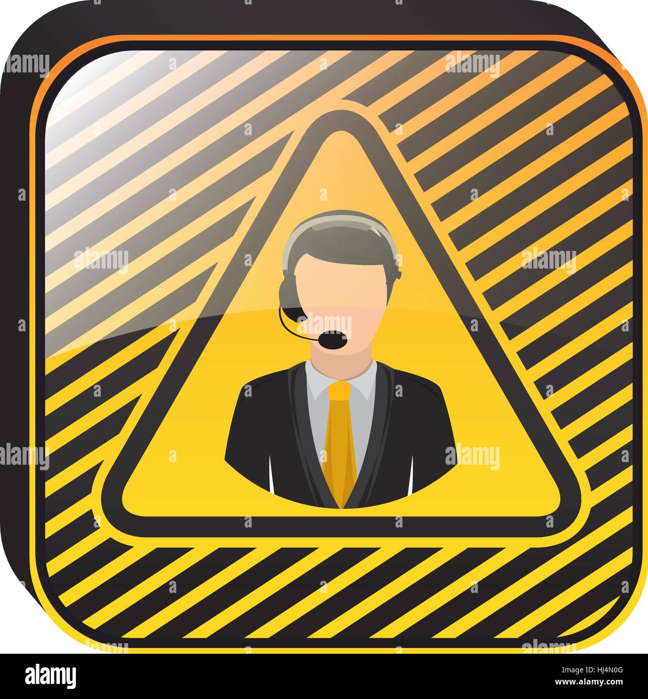 Contact us yellow Stock Vector Images - Alamy
