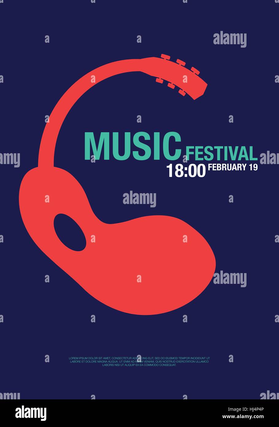 Music abstract modern poster concert, design elements used for poster ...