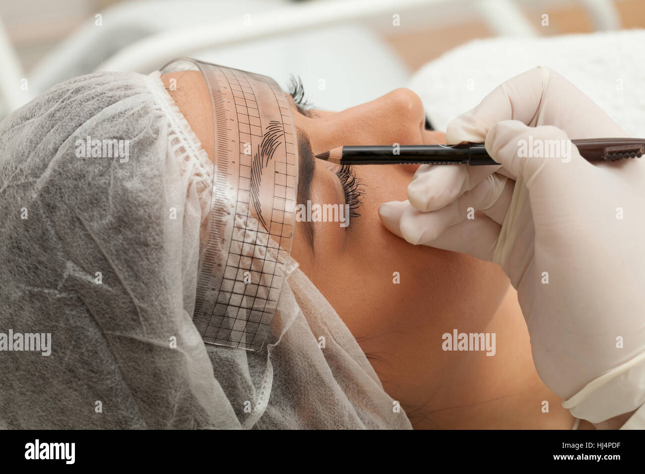 Eyebrows hi-res stock photography and images - Alamy