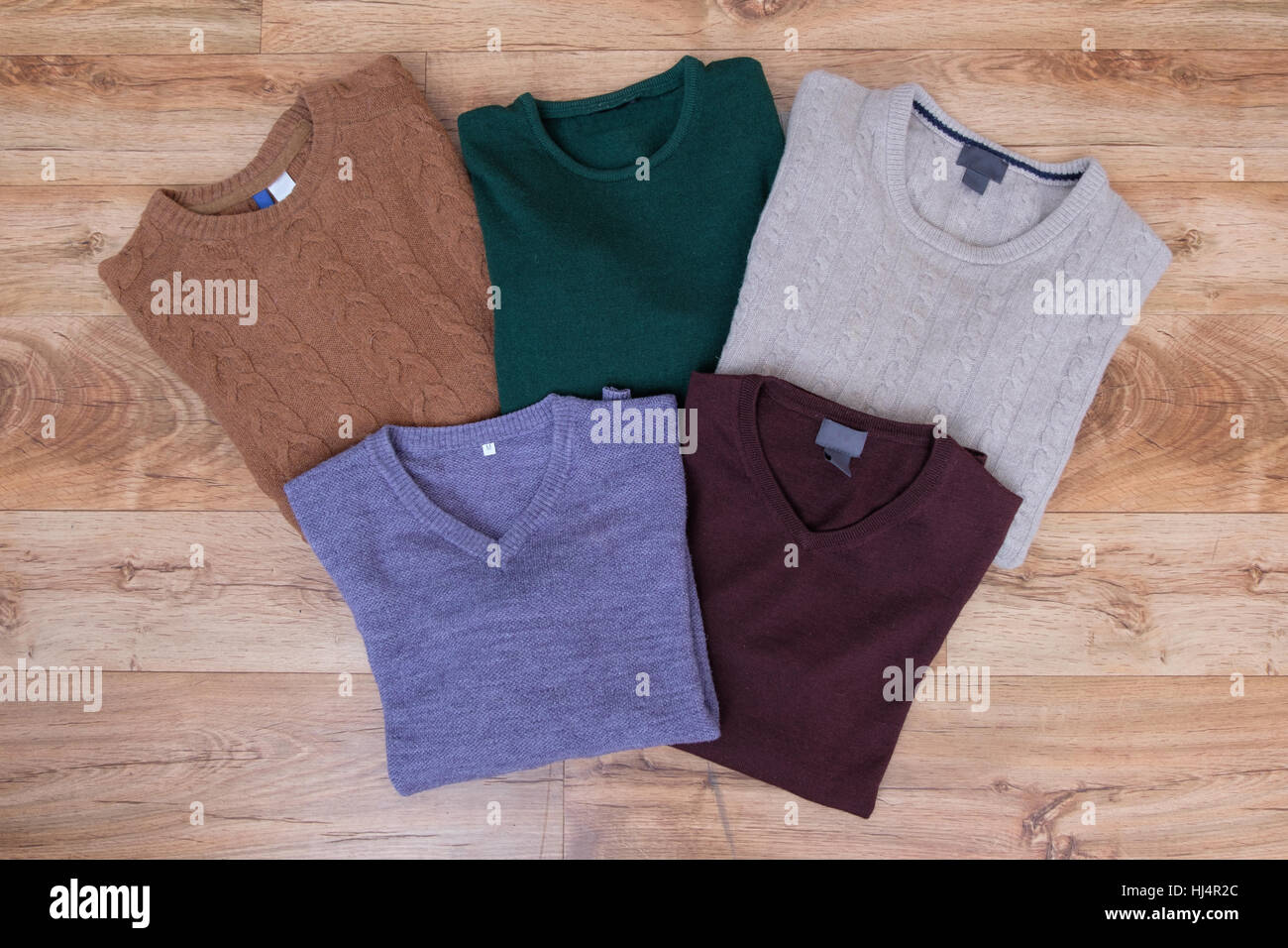 Collection woolen clothes hi-res stock photography and images - Alamy