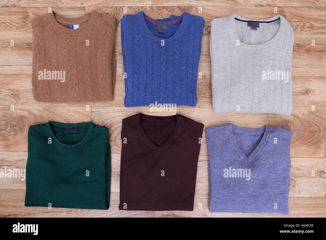 Collection woolen clothes hi-res stock photography and images - Alamy
