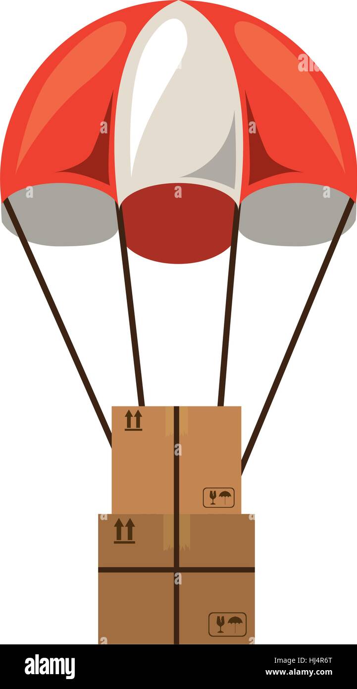 airmail shipping delivery icon vector illustration graphic design Stock ...