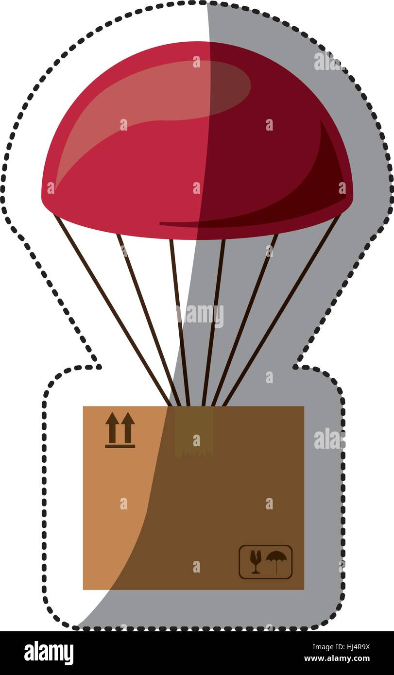 airmail shipping delivery icon vector illustration graphic design Stock ...