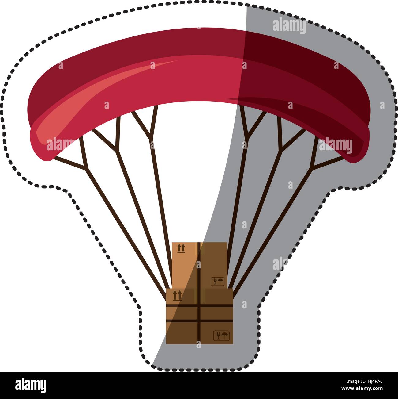 airmail shipping delivery icon vector illustration graphic design Stock ...