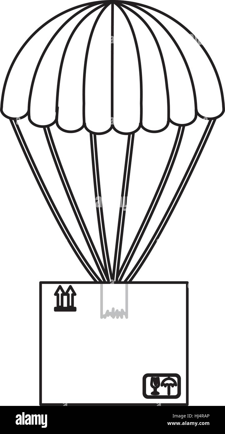 airmail shipping delivery icon vector illustration graphic design Stock ...