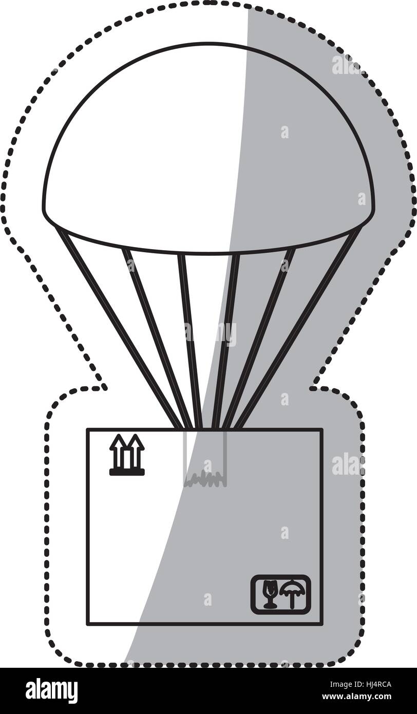 airmail shipping delivery icon vector illustration graphic design Stock ...