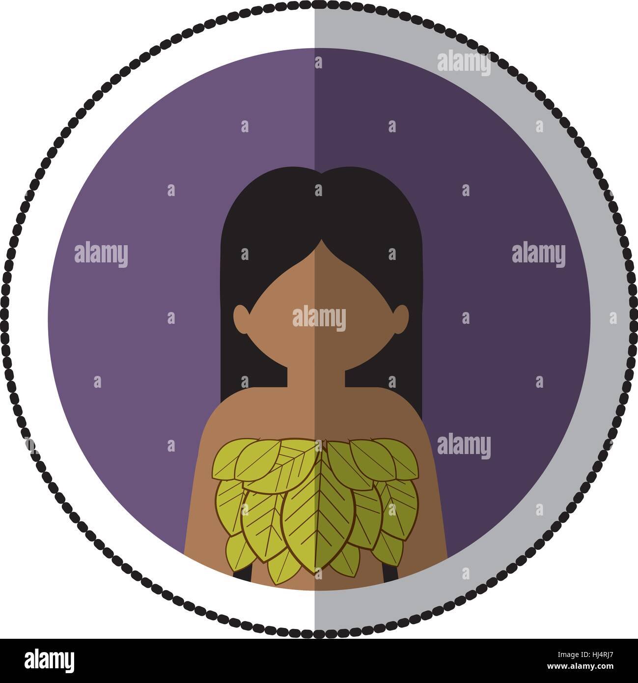 Woman profile pictogram icon vector illustration graphic design Stock ...