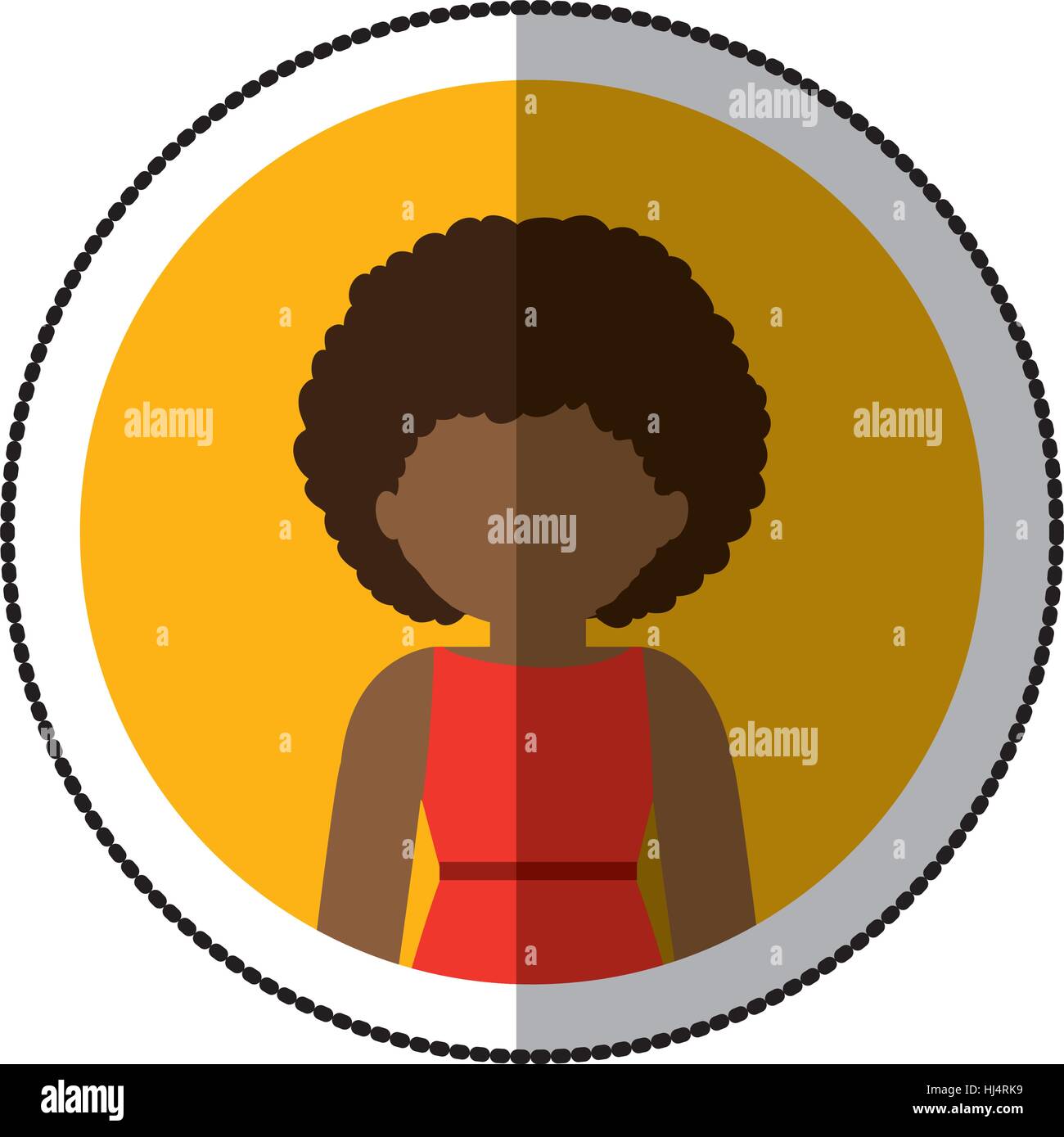 Woman profile pictogram icon vector illustration graphic design Stock ...