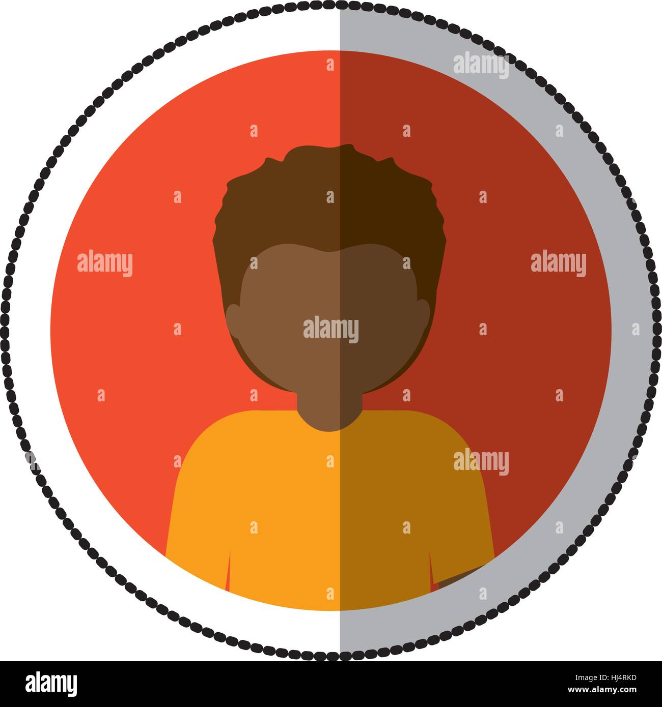 Man profile pictogram icon vector illustration graphic design Stock ...