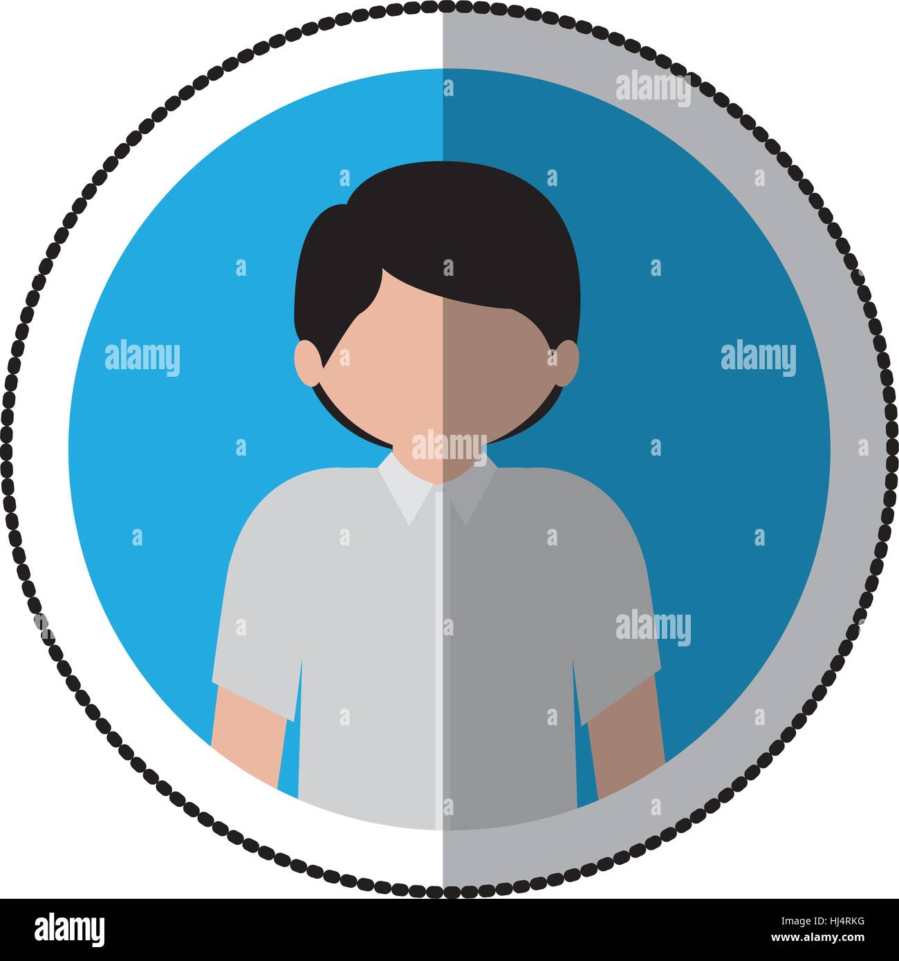 Man profile pictogram icon vector illustration graphic design Stock ...