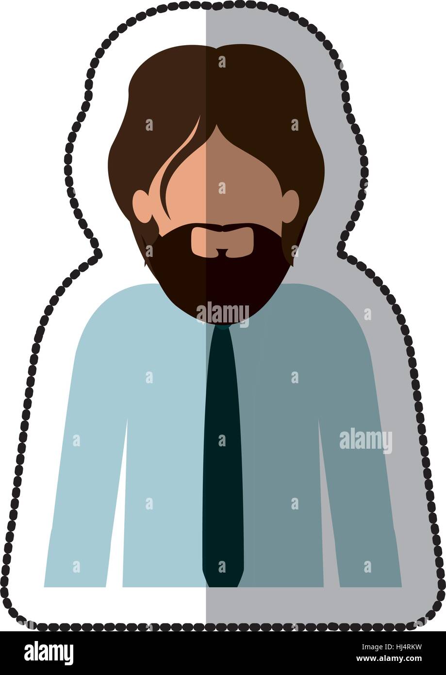 Man profile pictogram icon vector illustration graphic design Stock ...