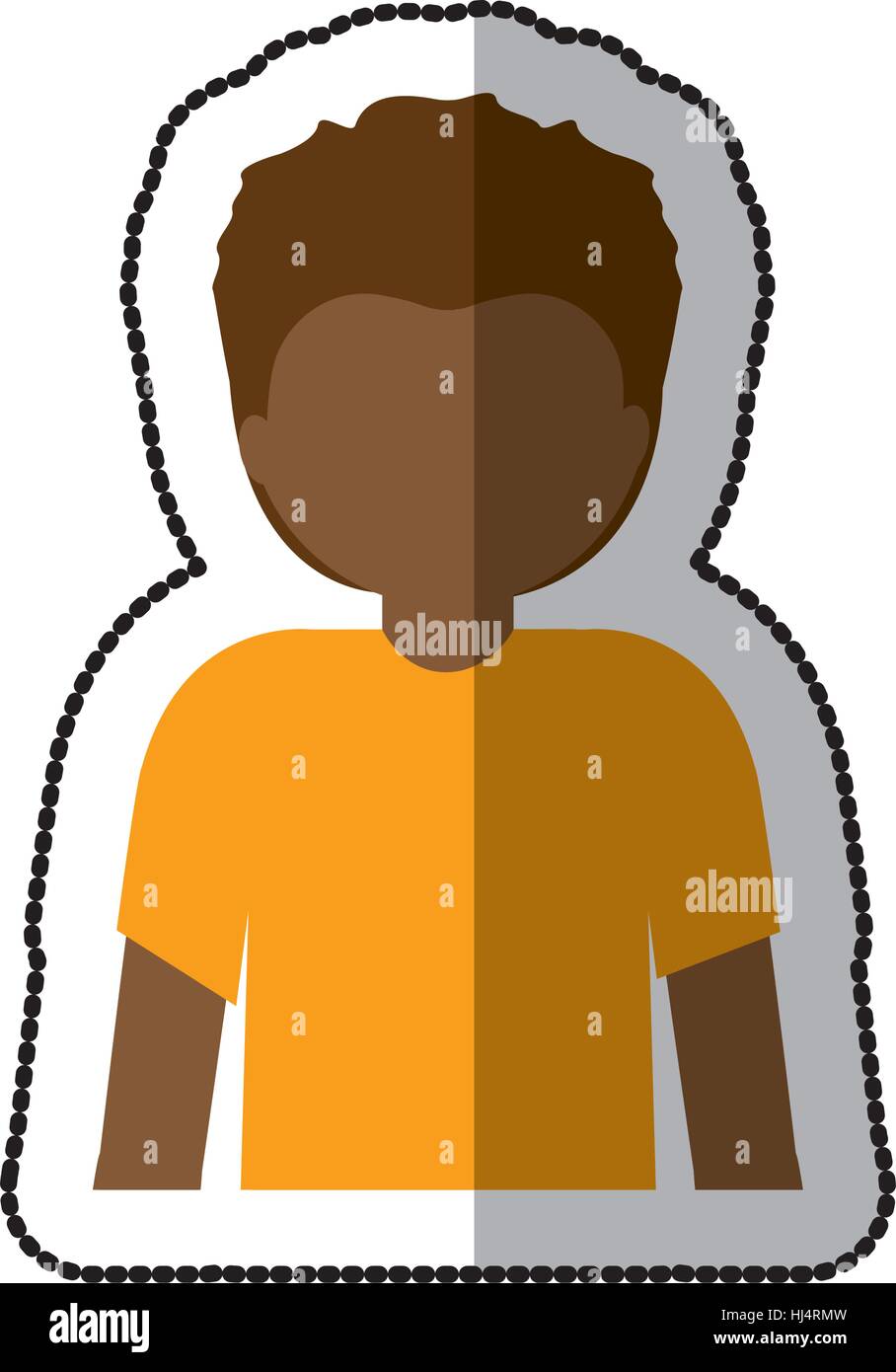Man profile pictogram icon vector illustration graphic design Stock ...