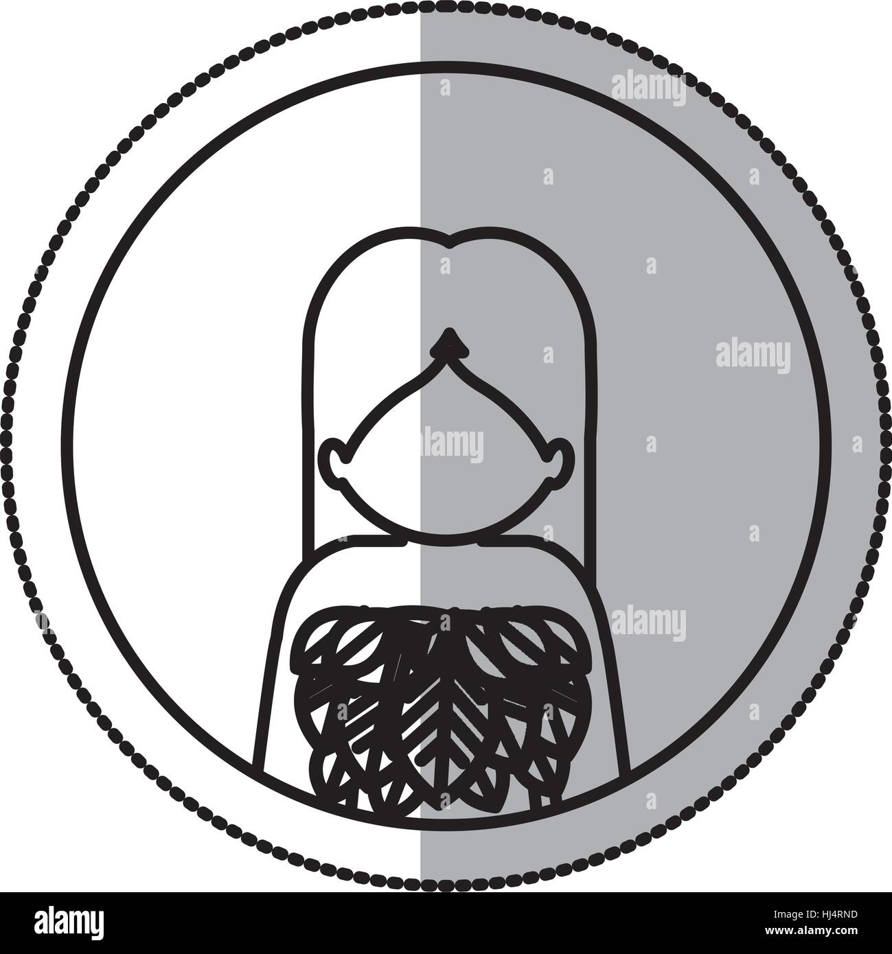 Woman profile pictogram icon vector illustration graphic design Stock ...