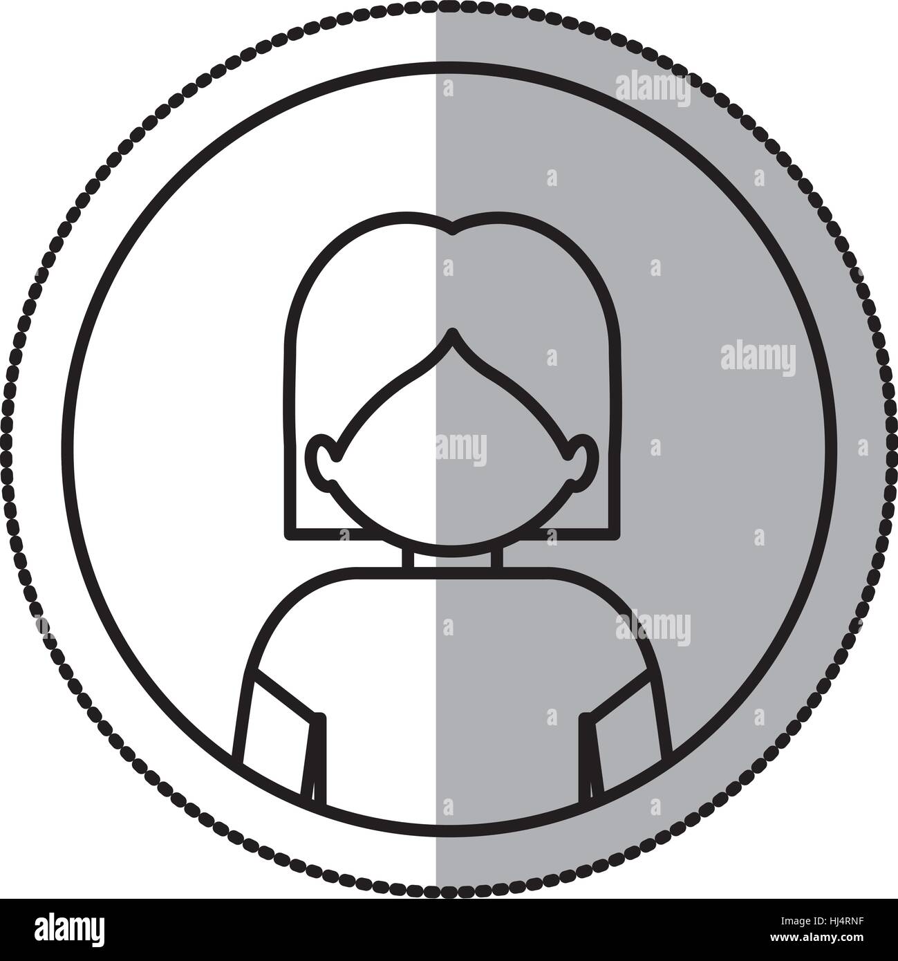 Man profile pictogram icon vector illustration graphic design Stock ...