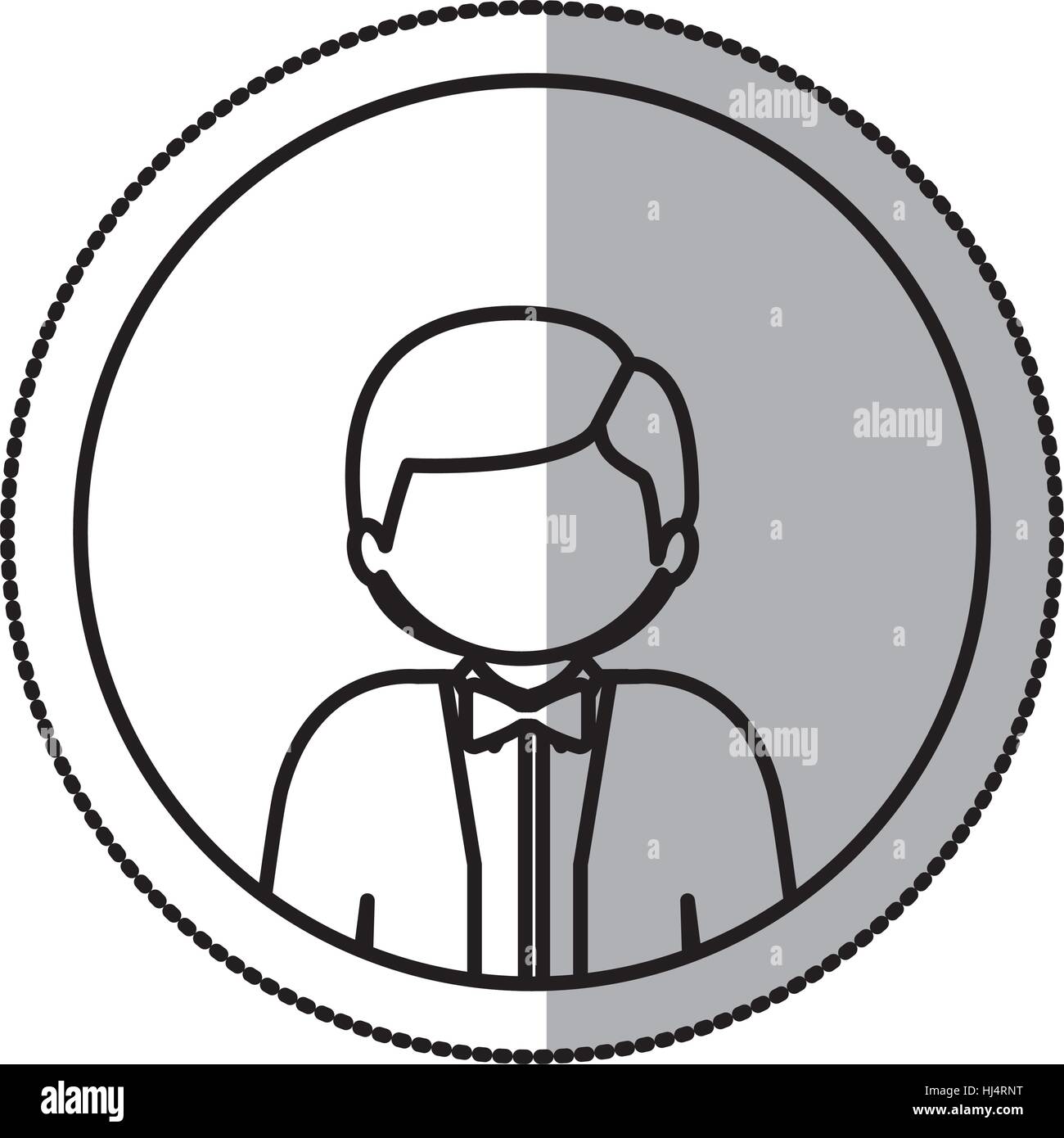 Man profile pictogram icon vector illustration graphic design Stock ...