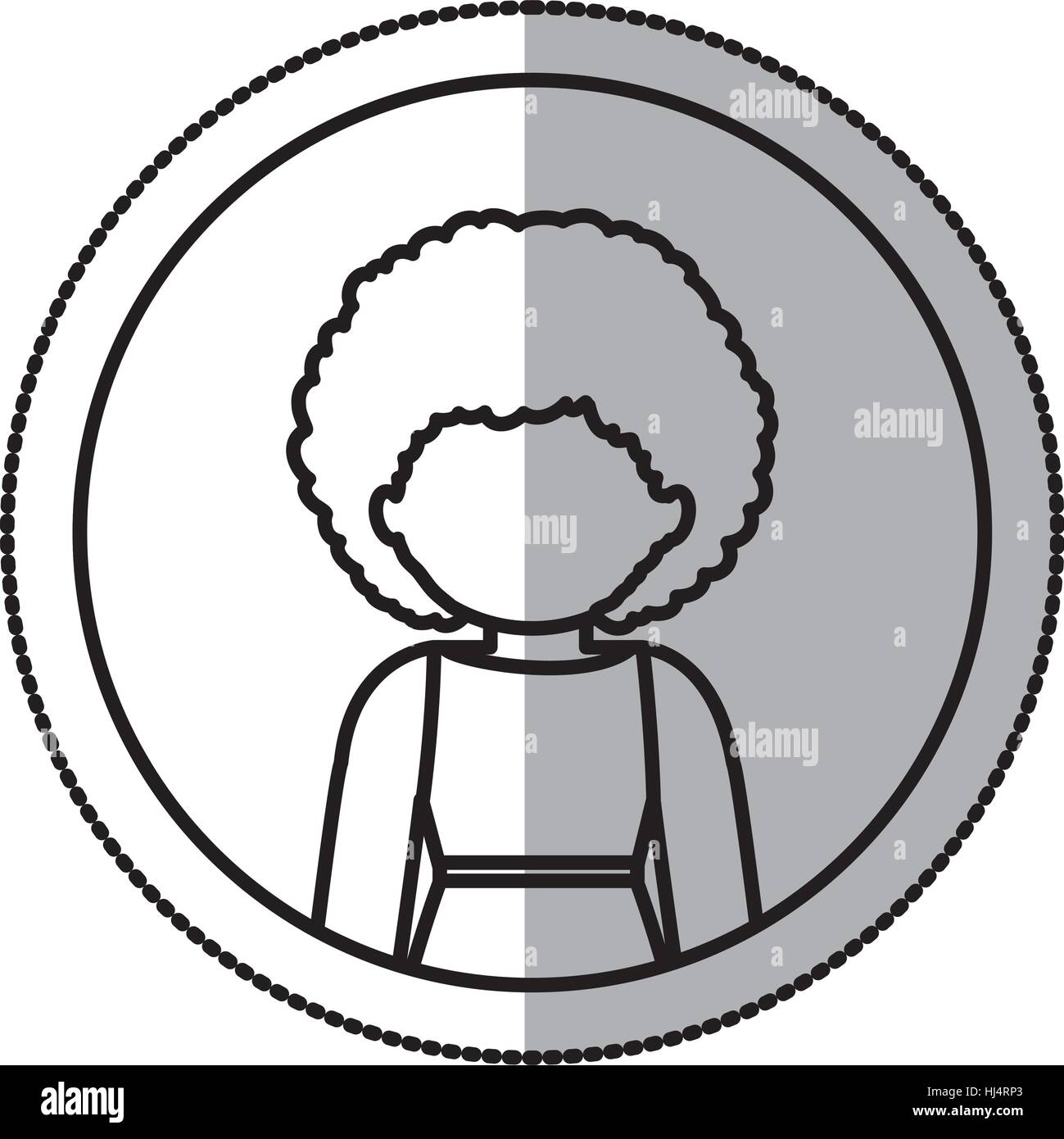 Woman profile pictogram icon vector illustration graphic design Stock ...