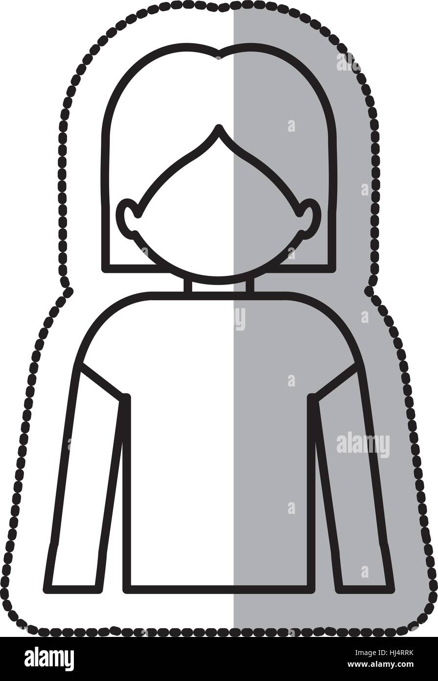 Man profile pictogram icon vector illustration graphic design Stock ...