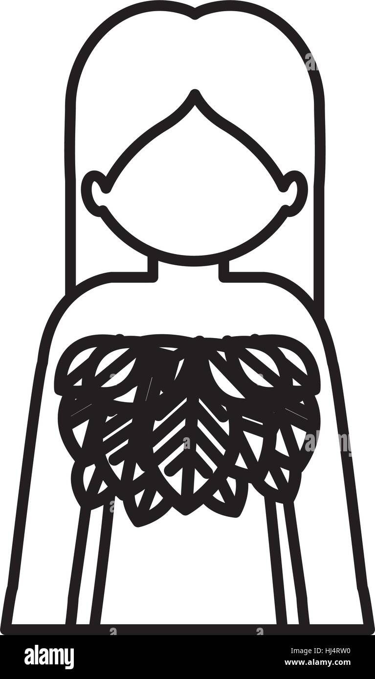 Woman profile pictogram icon vector illustration graphic design Stock ...