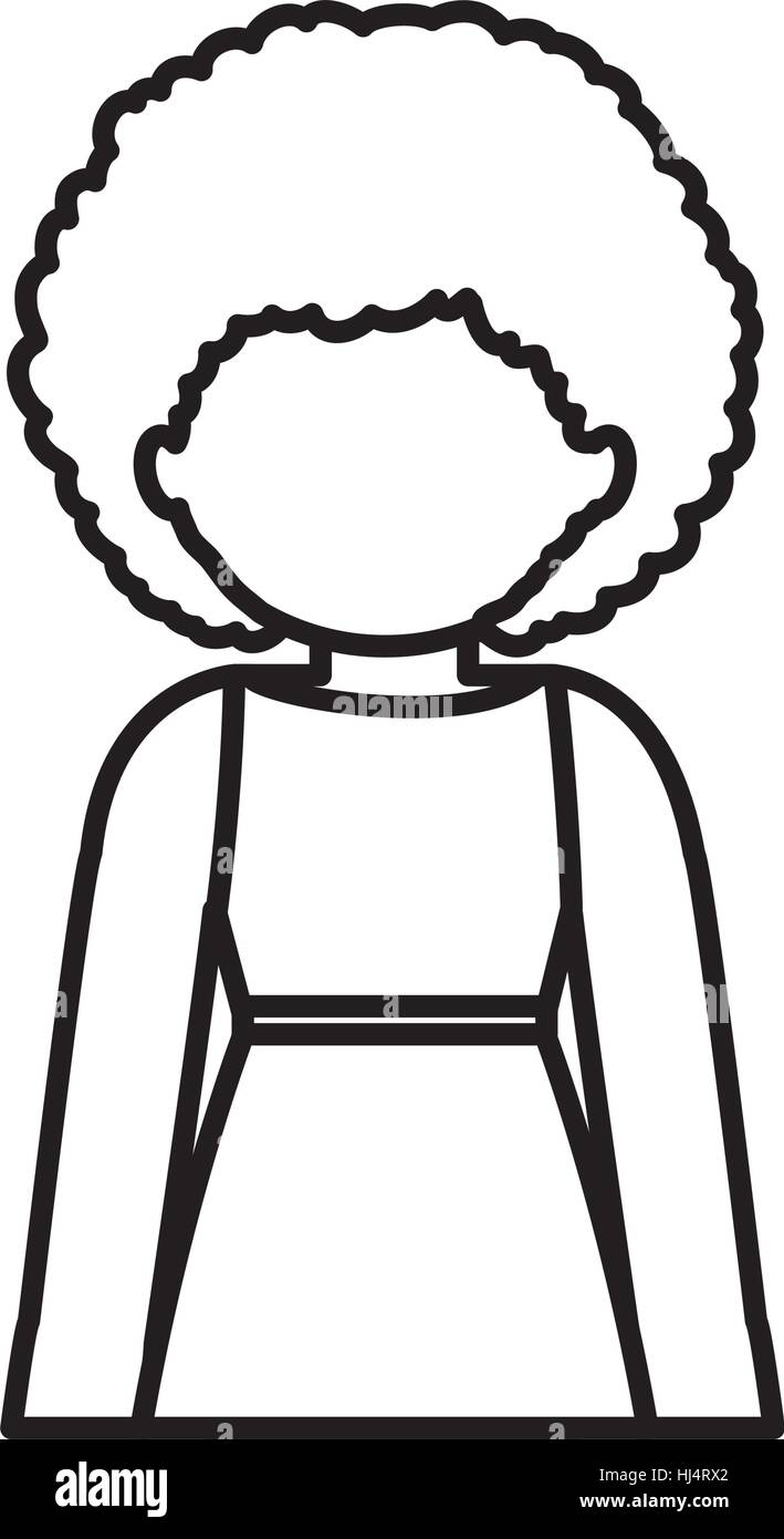 Woman profile pictogram icon vector illustration graphic design Stock ...